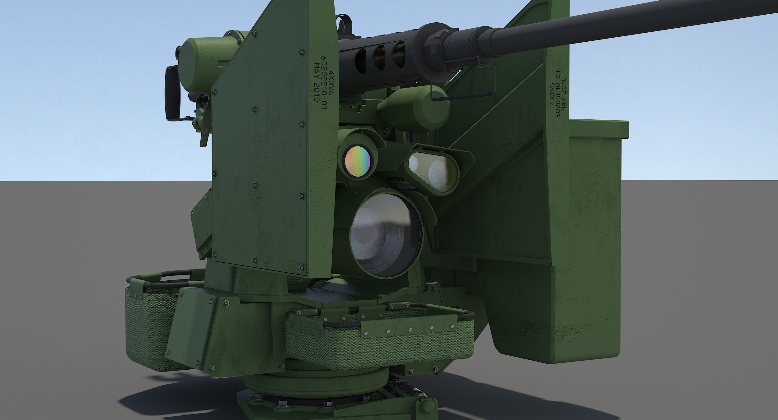 M153 crows ii - 3D model - TurboSquid 1291434