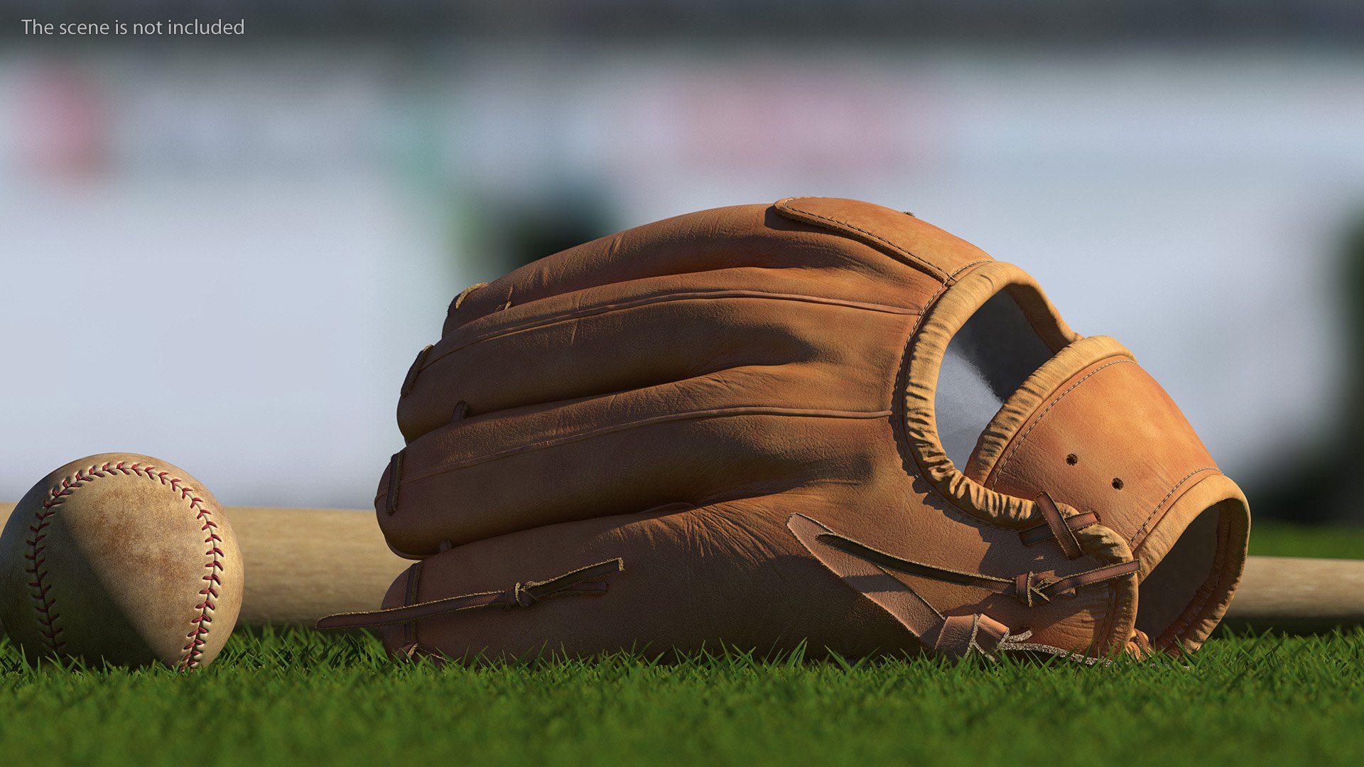 Baseball Equipment Set Fur Model - TurboSquid 2194197