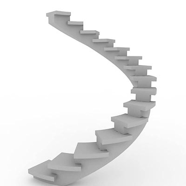 staircase stairs interior 3d max