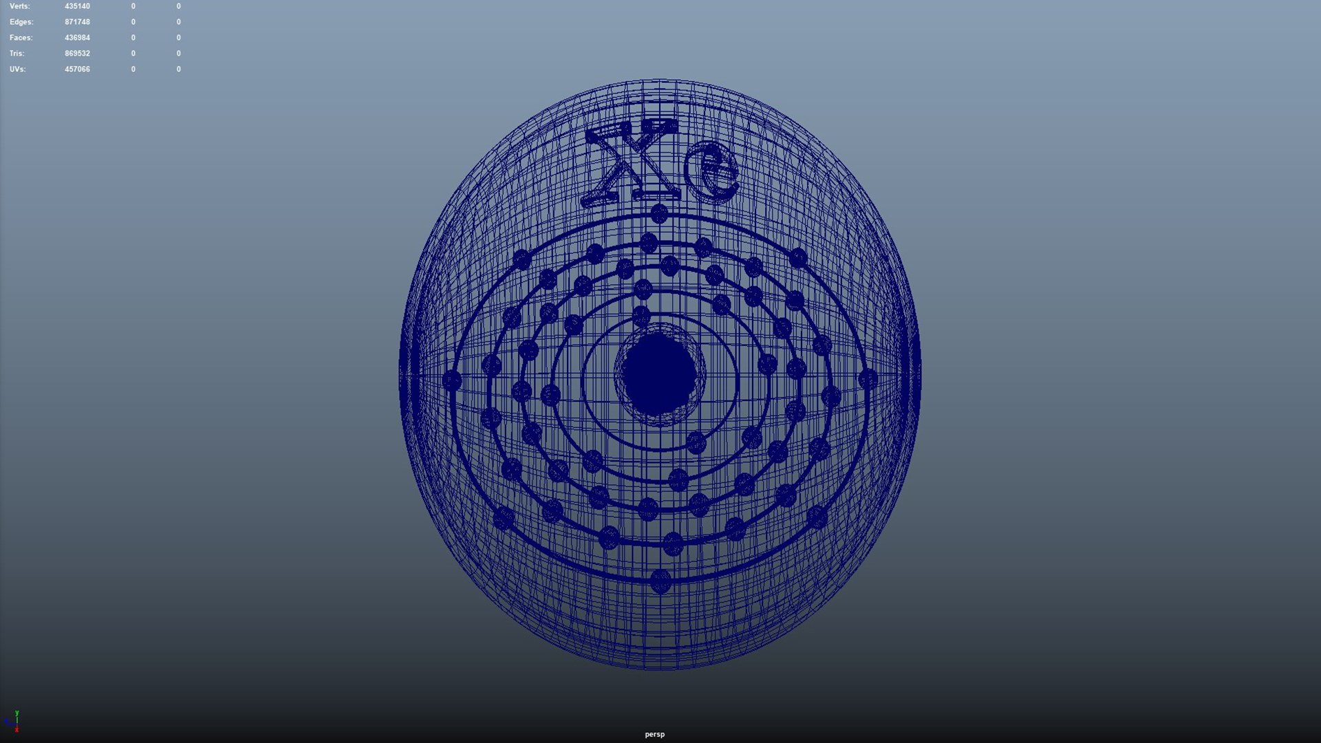 Xenon Chemical Element 3D - TurboSquid 2136597
