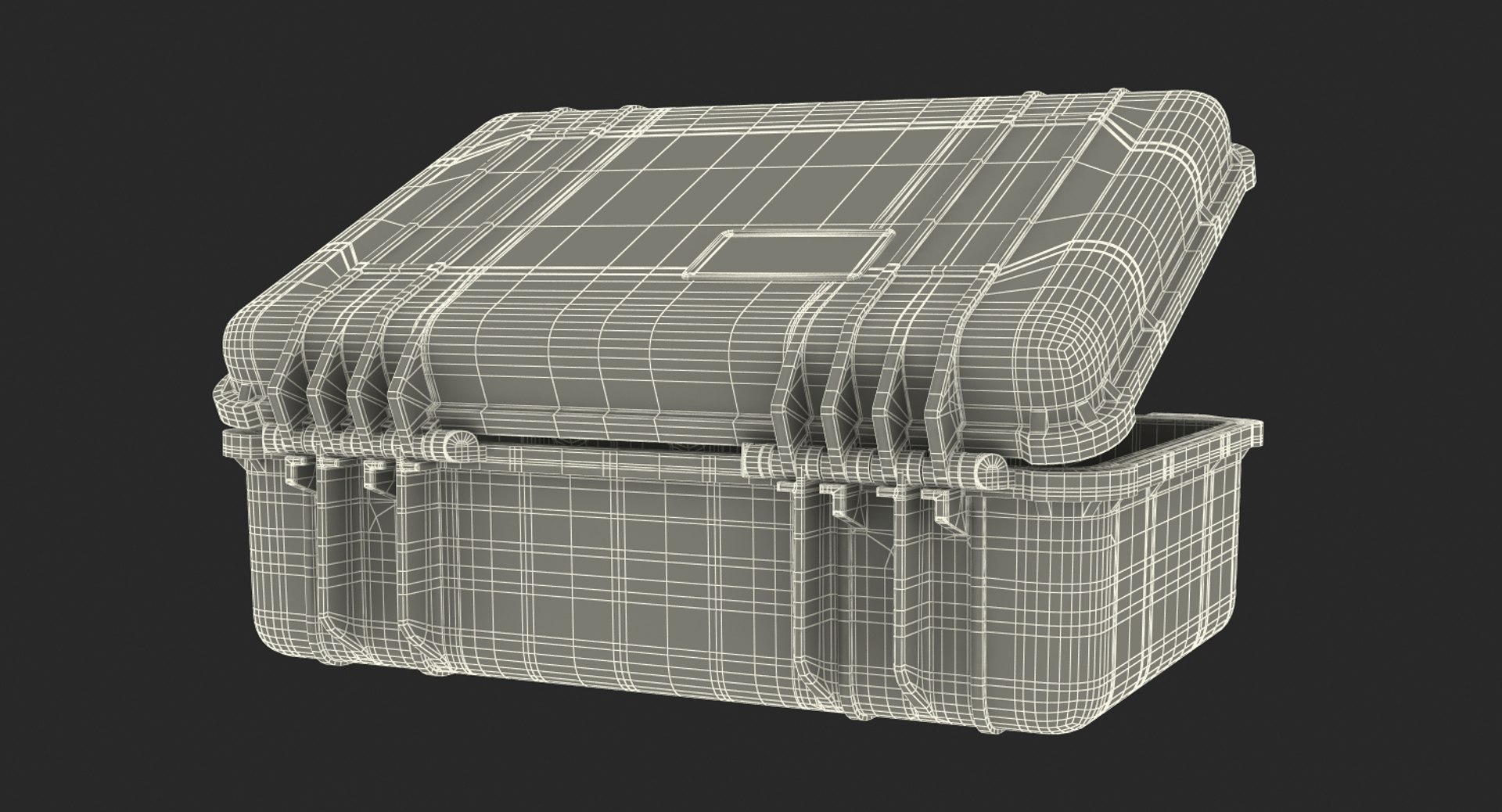 3D Model Open Waterproof Case - TurboSquid 1285548