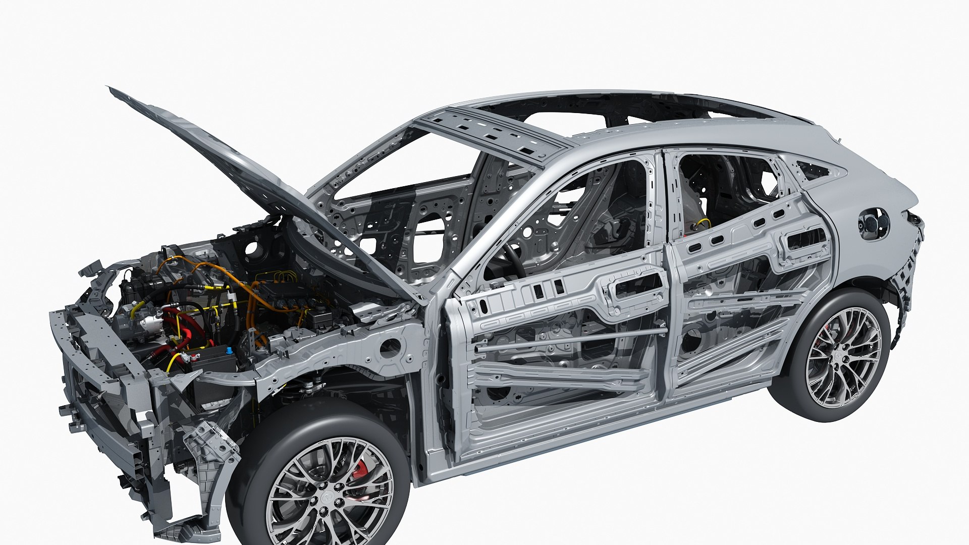 Electric SUV Frame 3D Model - TurboSquid 1971379