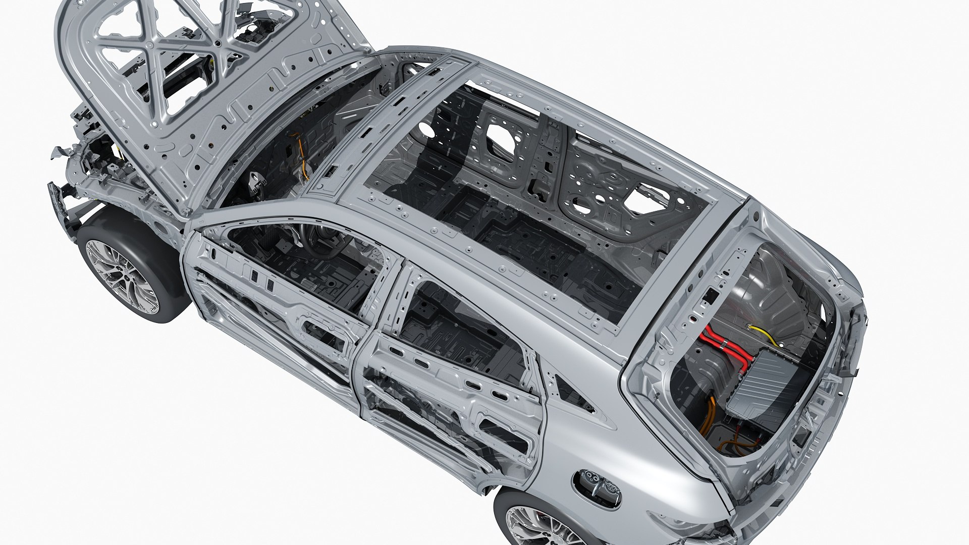 Electric SUV Frame 3D Model - TurboSquid 1971379