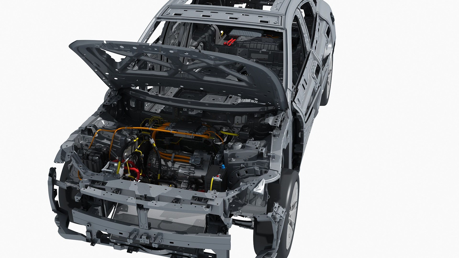 Electric SUV Frame 3D Model - TurboSquid 1971379