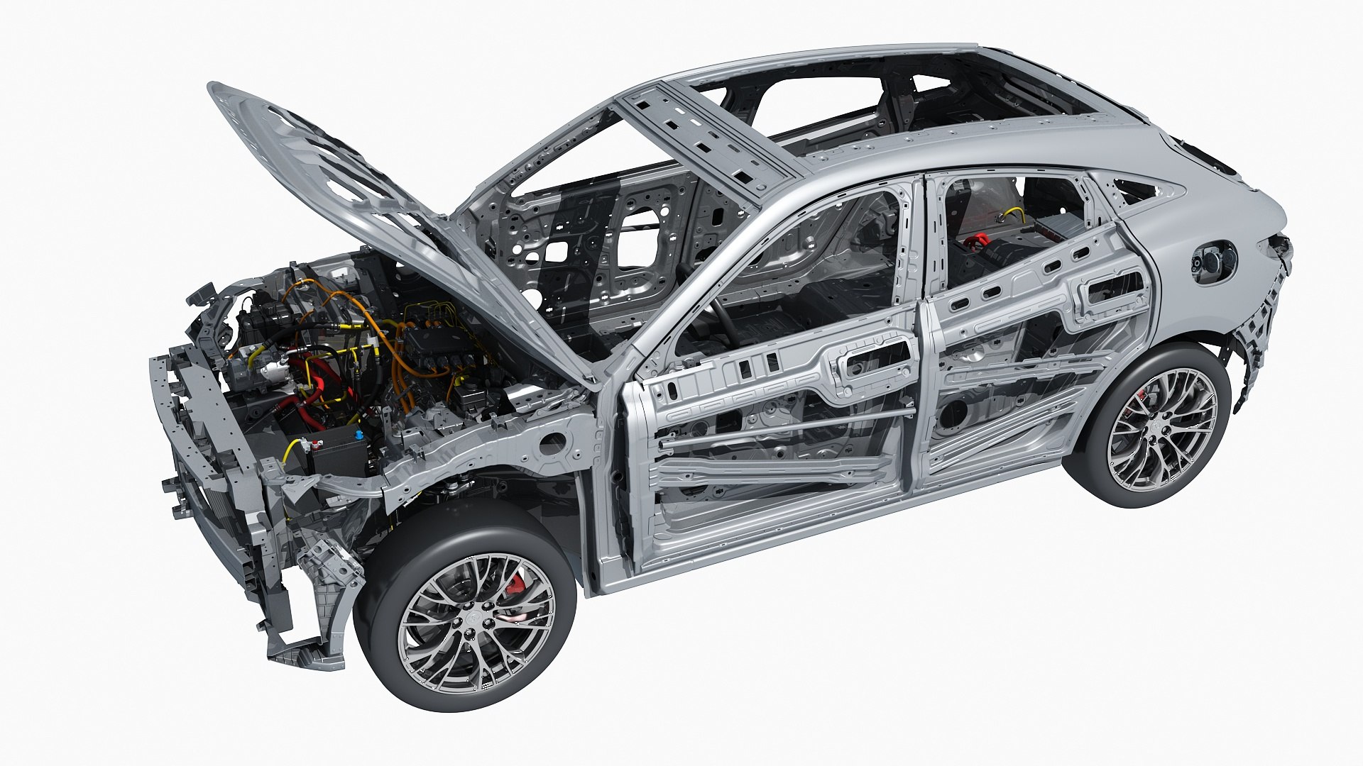 Electric SUV Frame 3D Model - TurboSquid 1971379