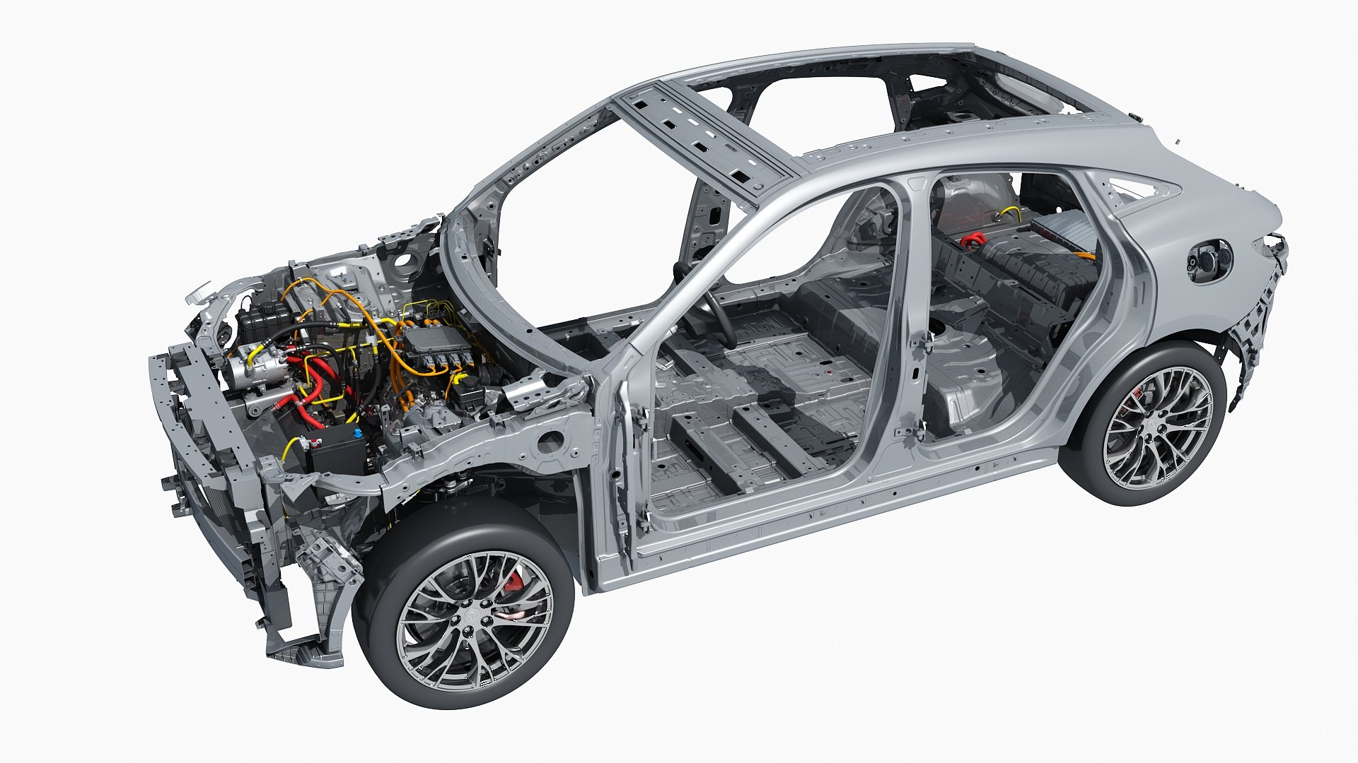 Electric SUV Frame 3D Model - TurboSquid 1971379