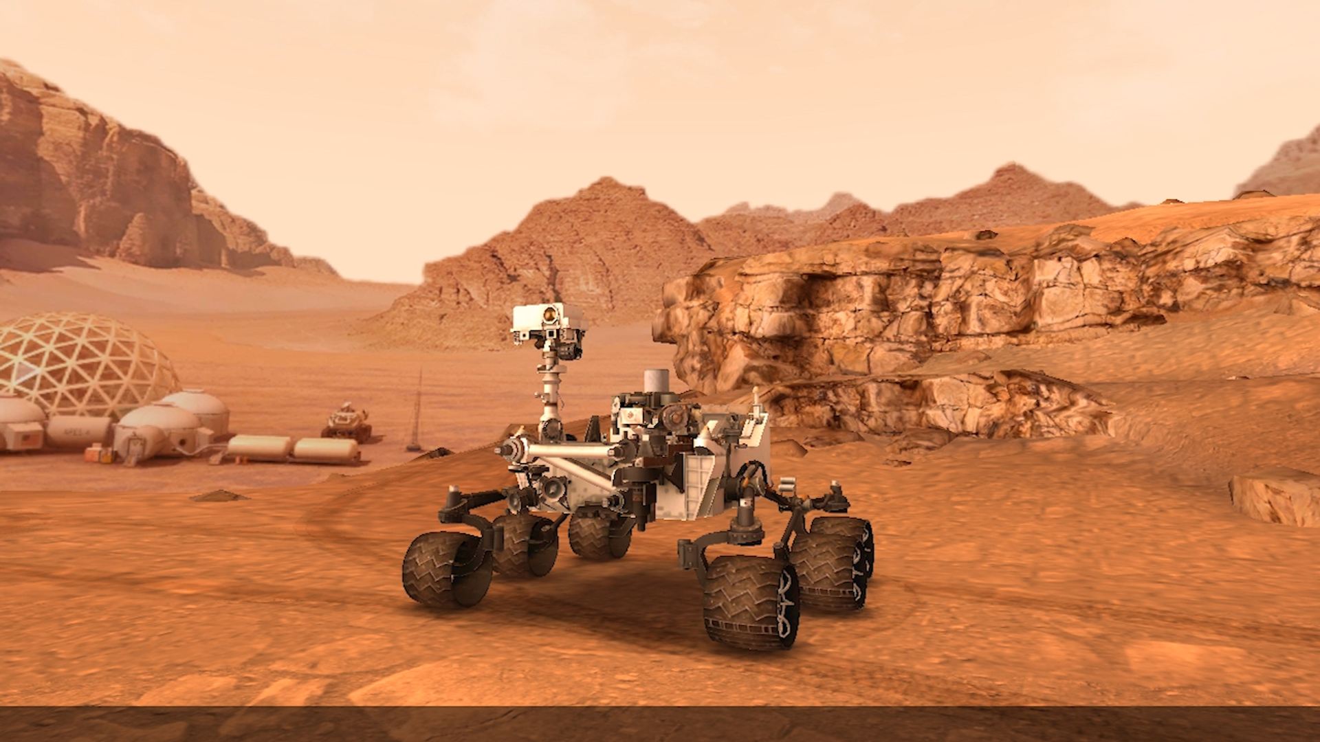 3D Model Curiosity Rover Mars - TurboSquid 1379896