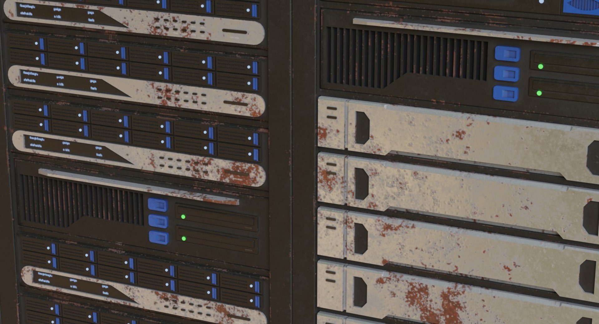 Server 3b 3D - TurboSquid 1538860