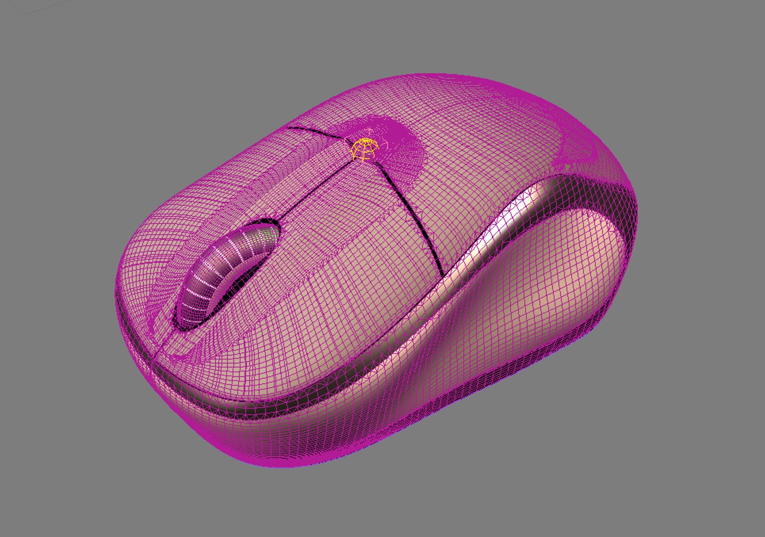 3d Model Of Logitech Mouse