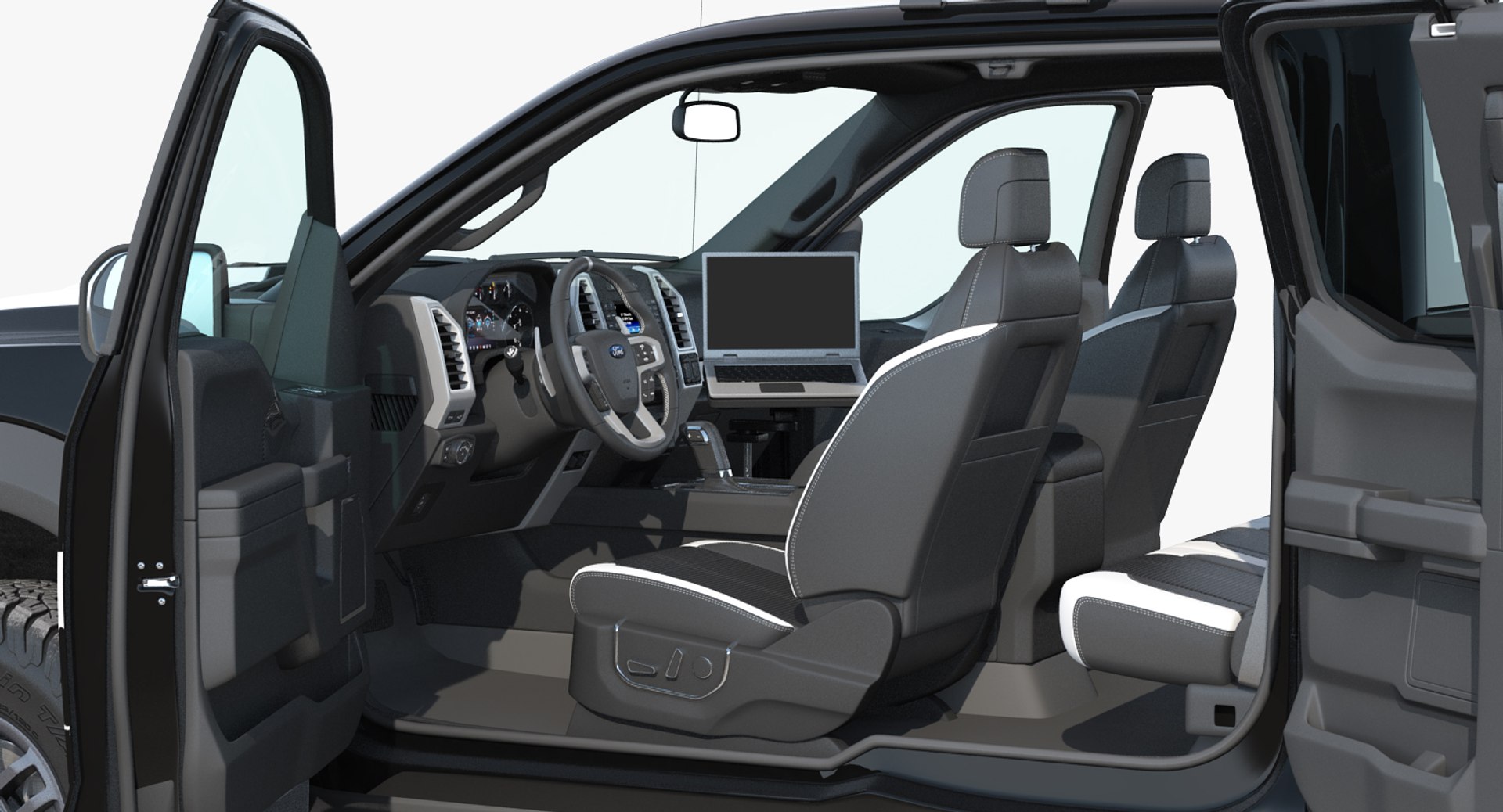 3D F150 Raptor Police Interceptor Model - TurboSquid 1241988