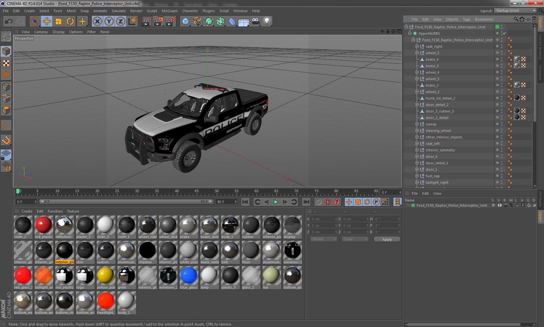 3D f150 raptor police interceptor model - TurboSquid 1241988