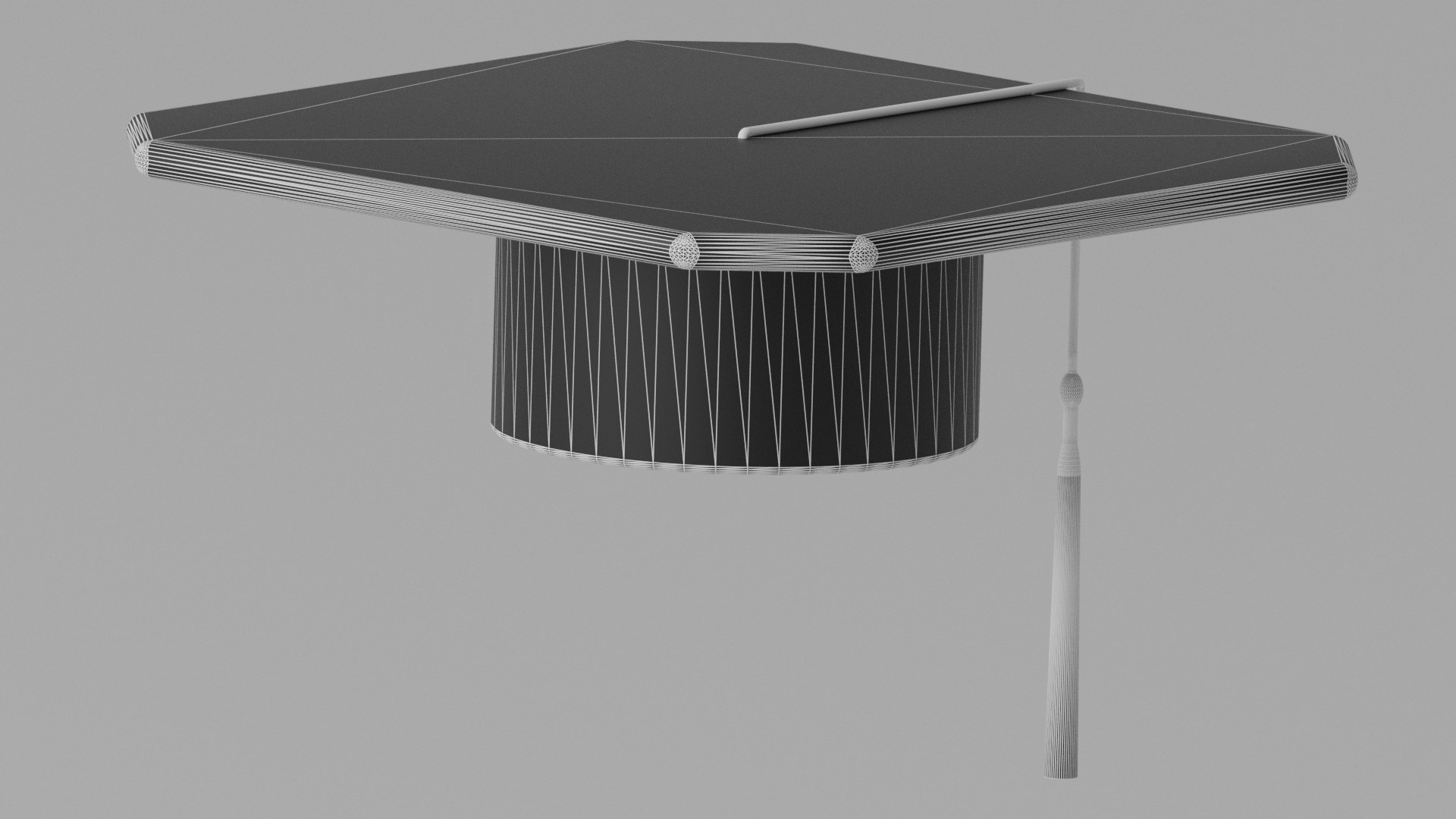 3D Cartoon Graduation Cap - TurboSquid 2179538