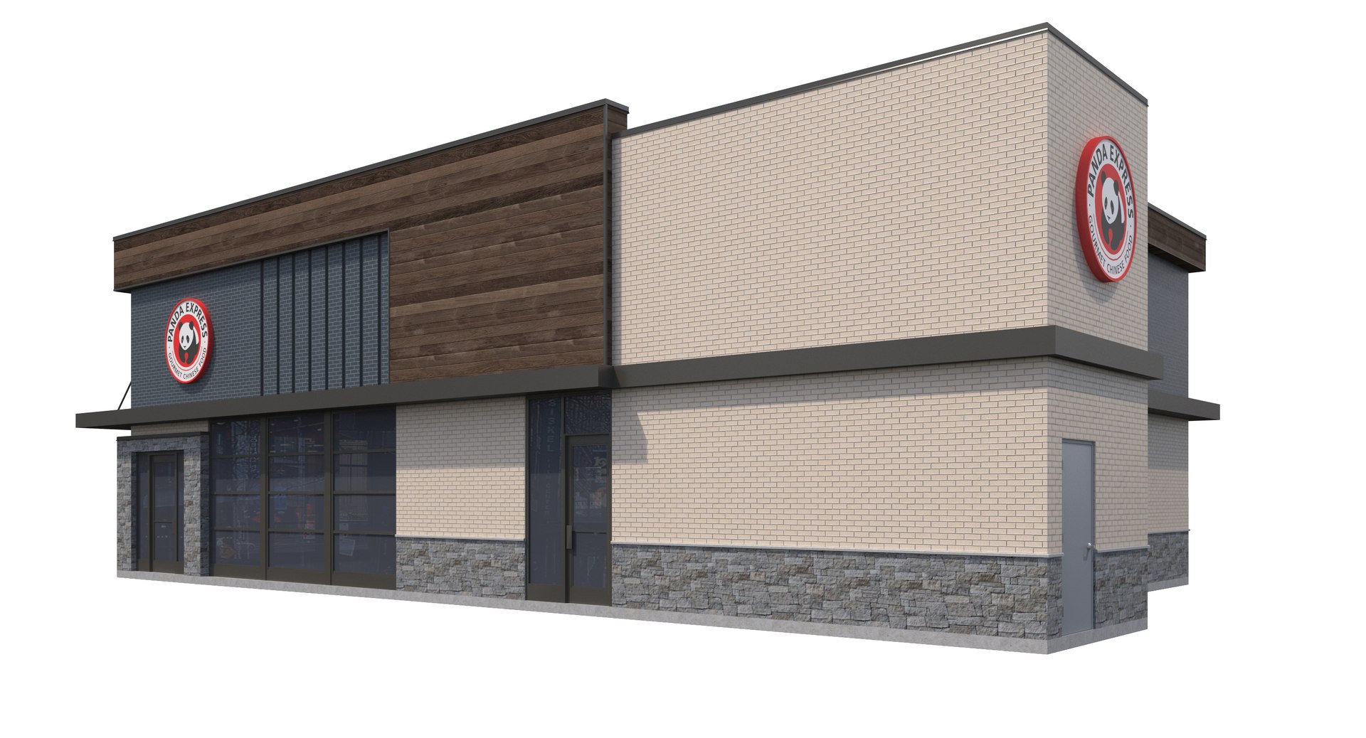 Exterior Panda Express 3D - TurboSquid 1288573