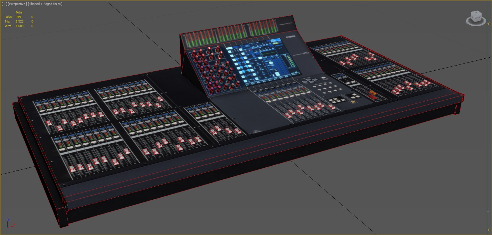 Studio Mixer 3d Obj