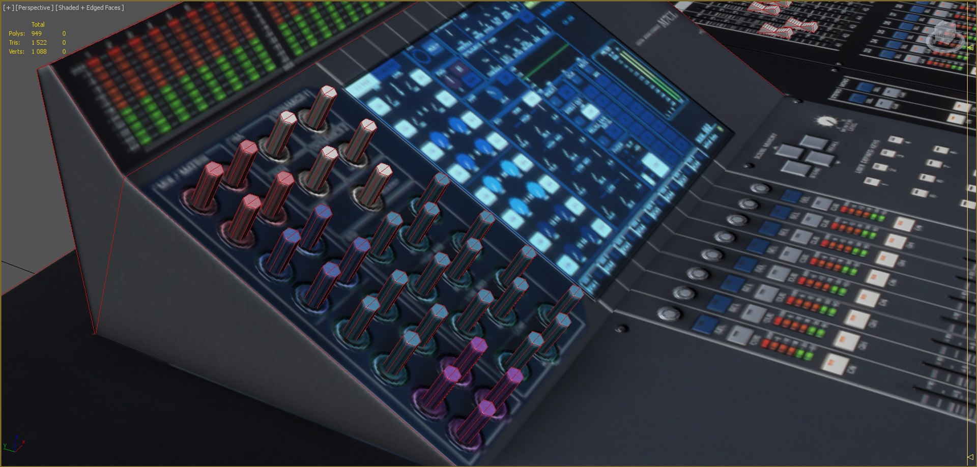 Studio Mixer 3d Obj