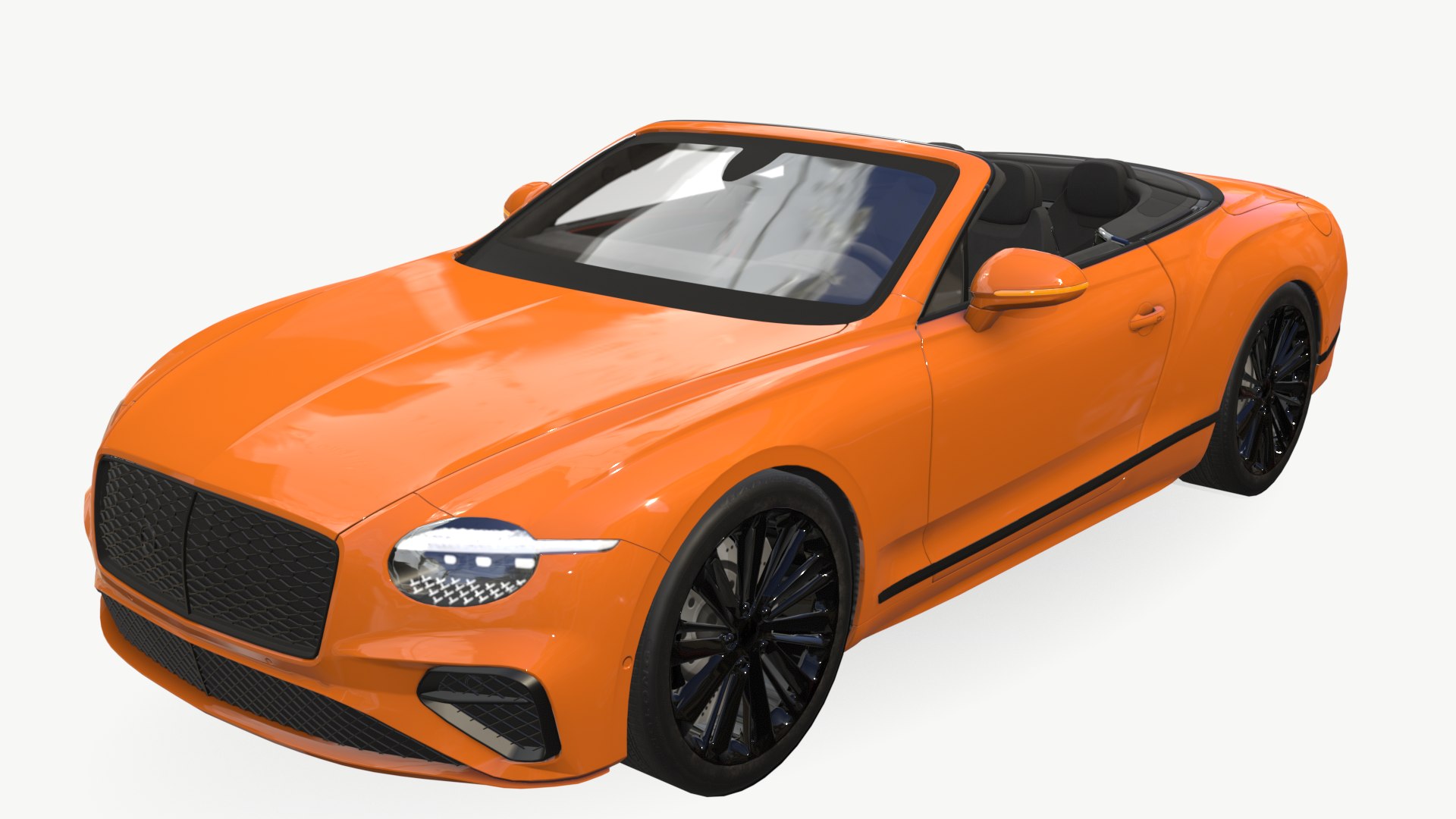 3D Bentley Continental GT 2024 Cabrio Model - TurboSquid 2291572