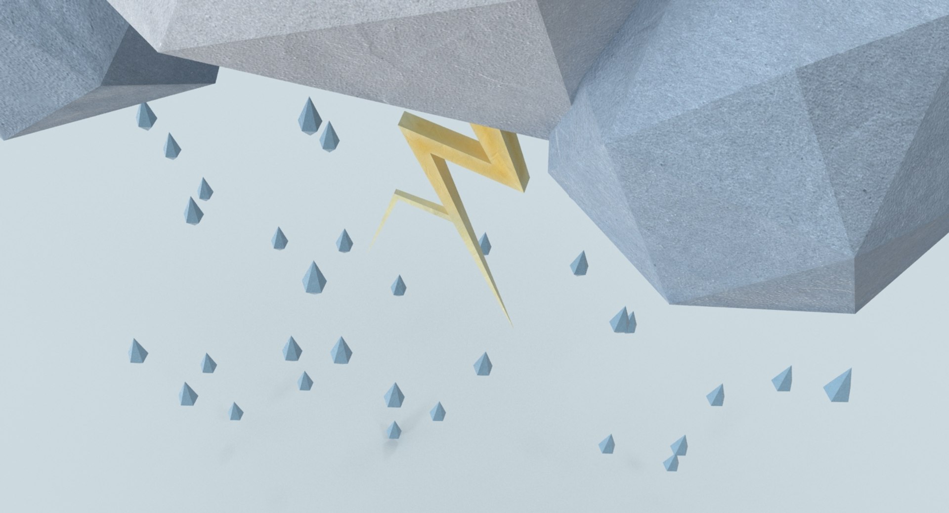 3d Cloud Storm Lightning