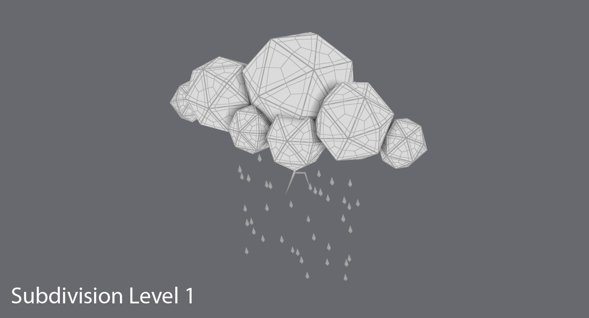 3d Cloud Storm Lightning