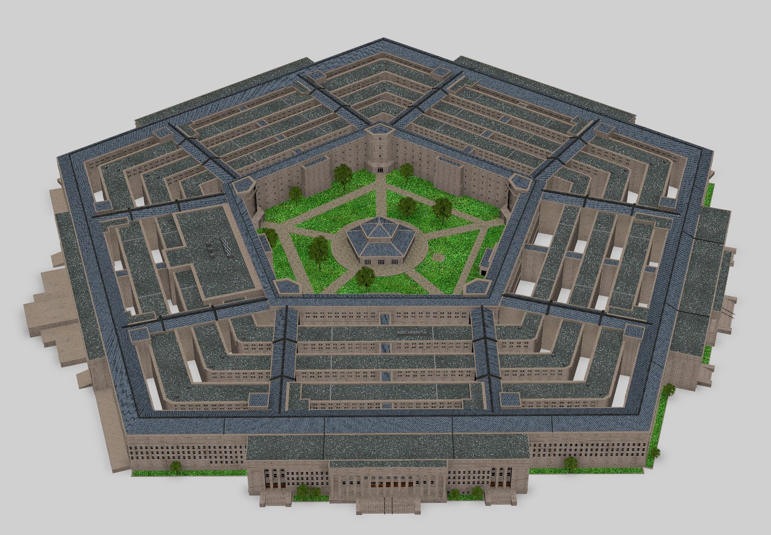 3D Model Pentagon United States - TurboSquid 1348411