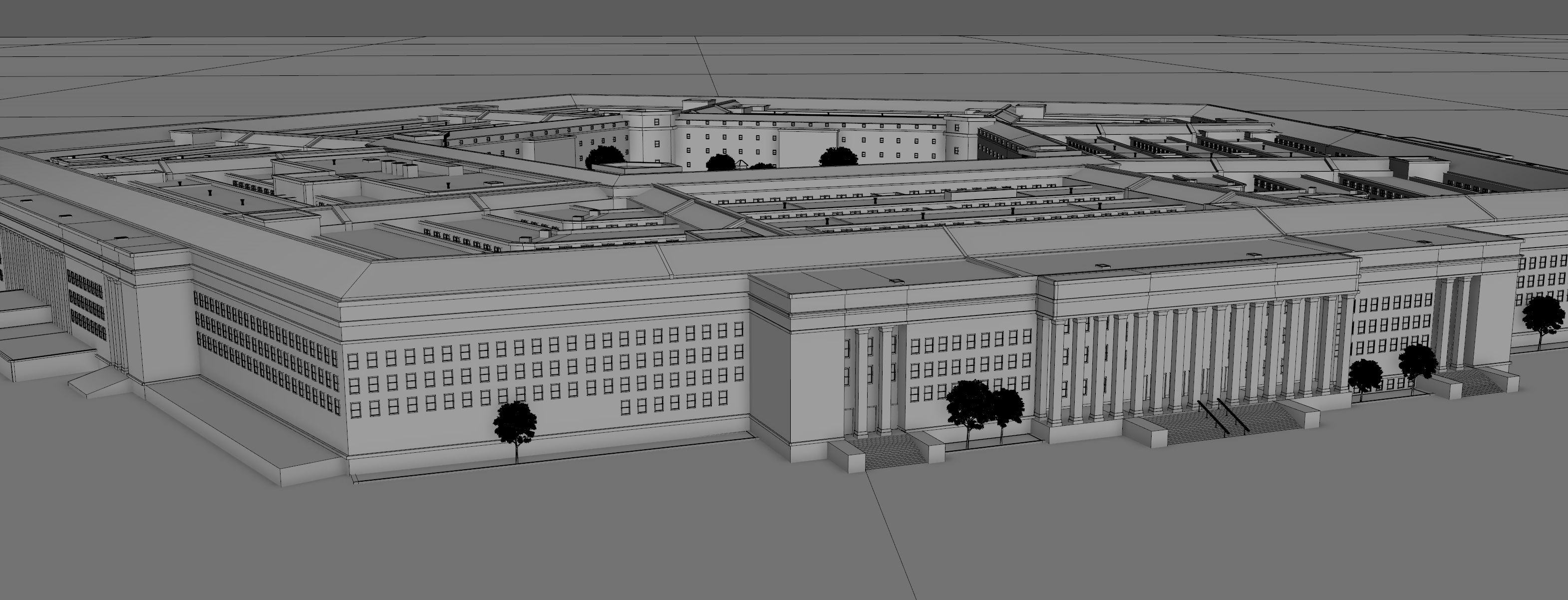 3D model pentagon united states - TurboSquid 1348411