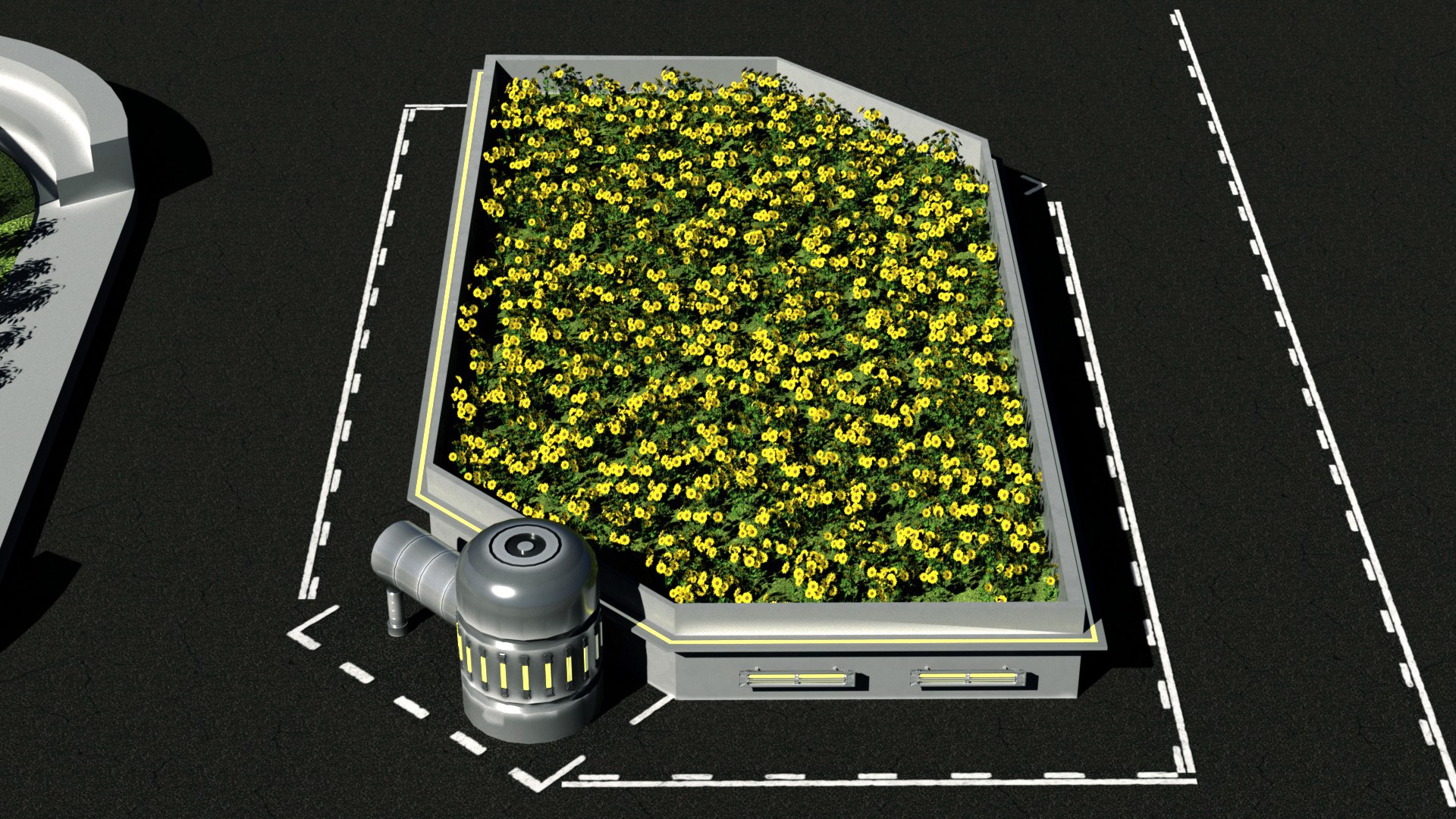 3D Futuristic Sci-Fi Farm Model - TurboSquid 2324330