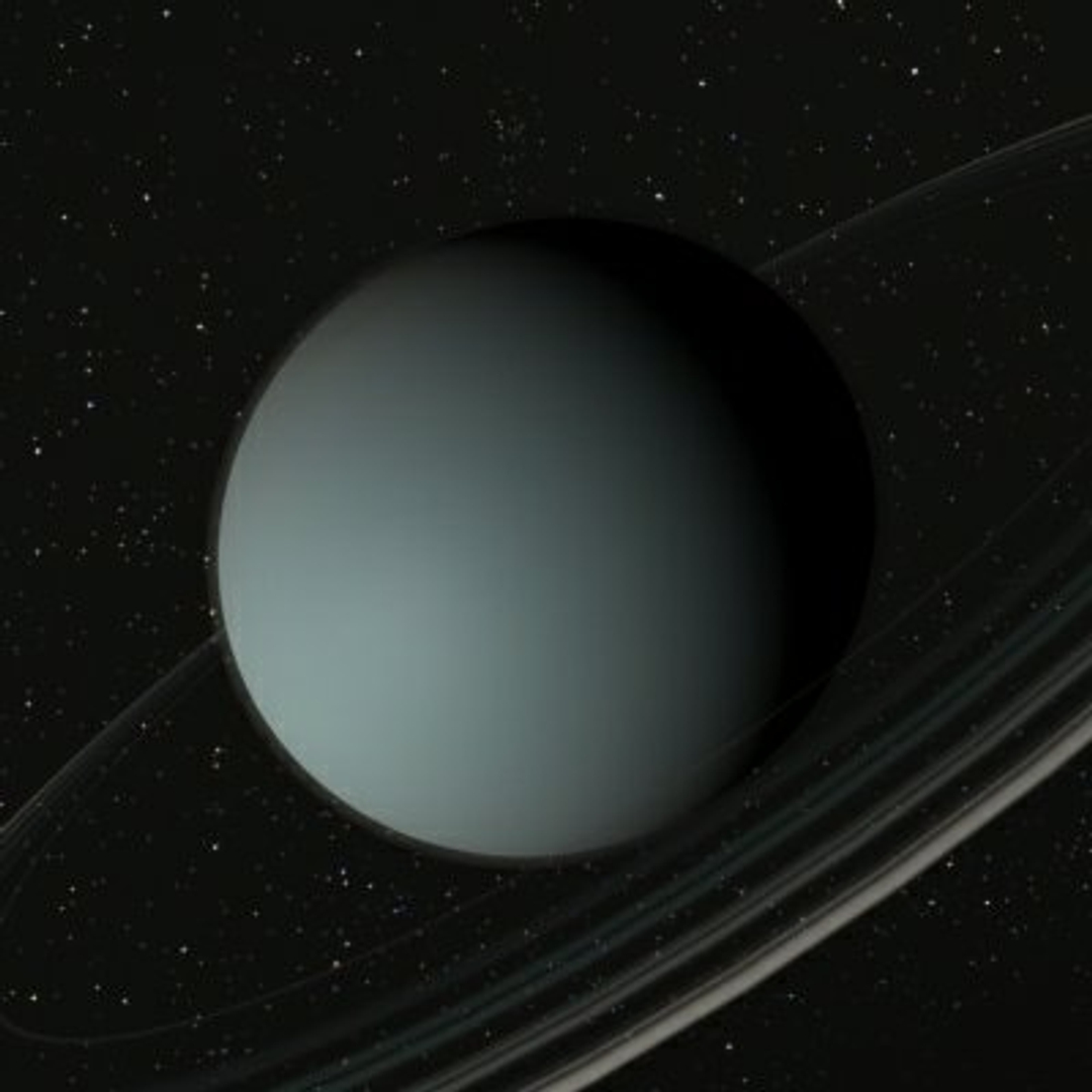 uran planet 3d max