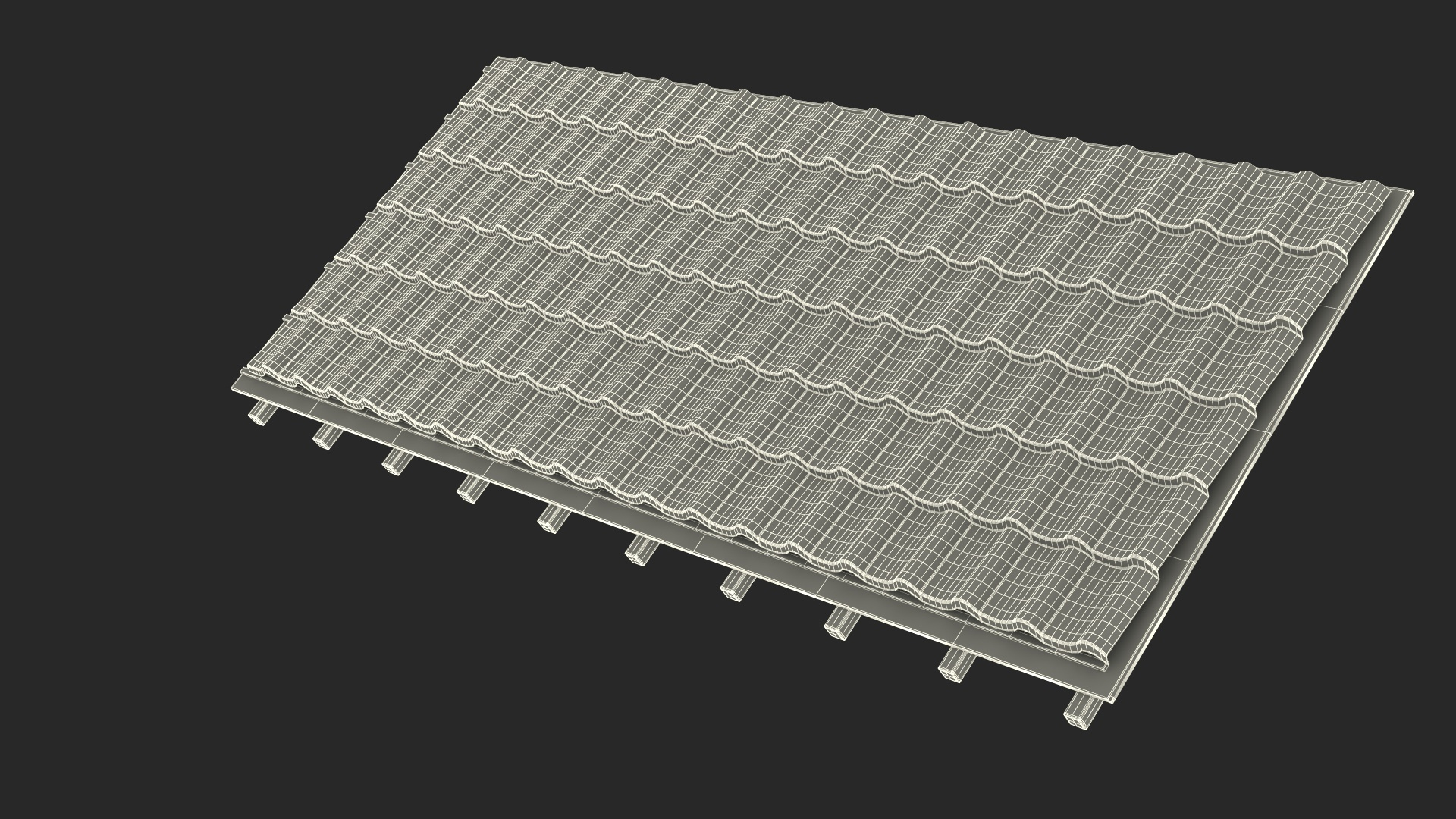 3D Model Metal Tile - TurboSquid 2248320