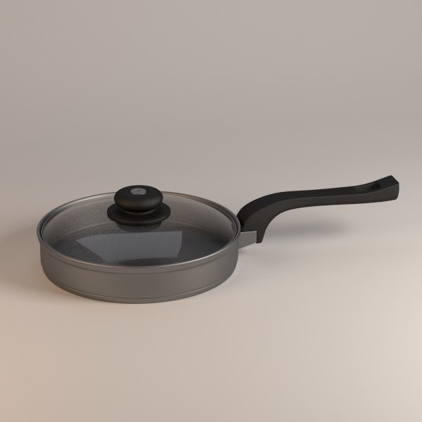 3dsmax cooking pan