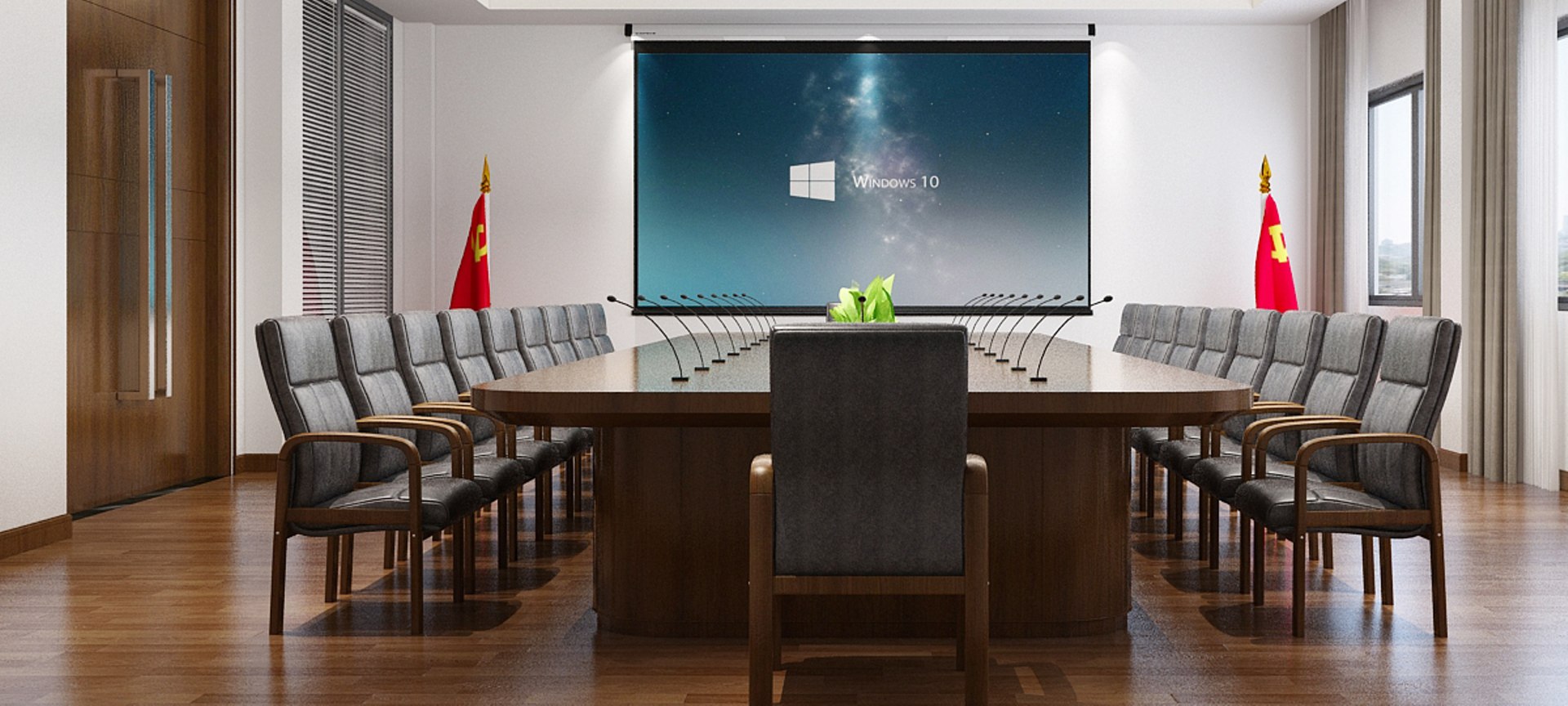 3D Modern Meeting Room Model - TurboSquid 2056104