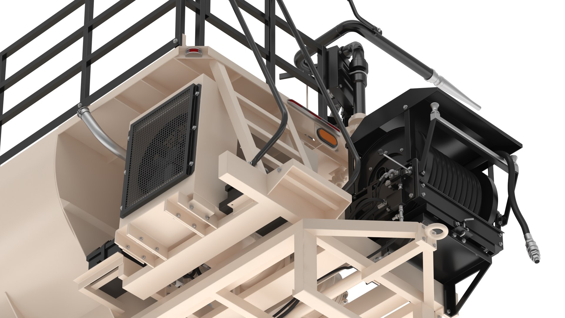 3D FINN T170 Hydroseeder - TurboSquid 2372310