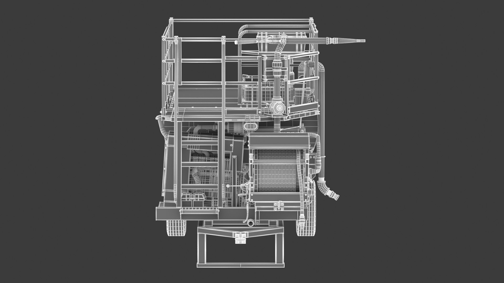 3D FINN T170 Hydroseeder - TurboSquid 2372310