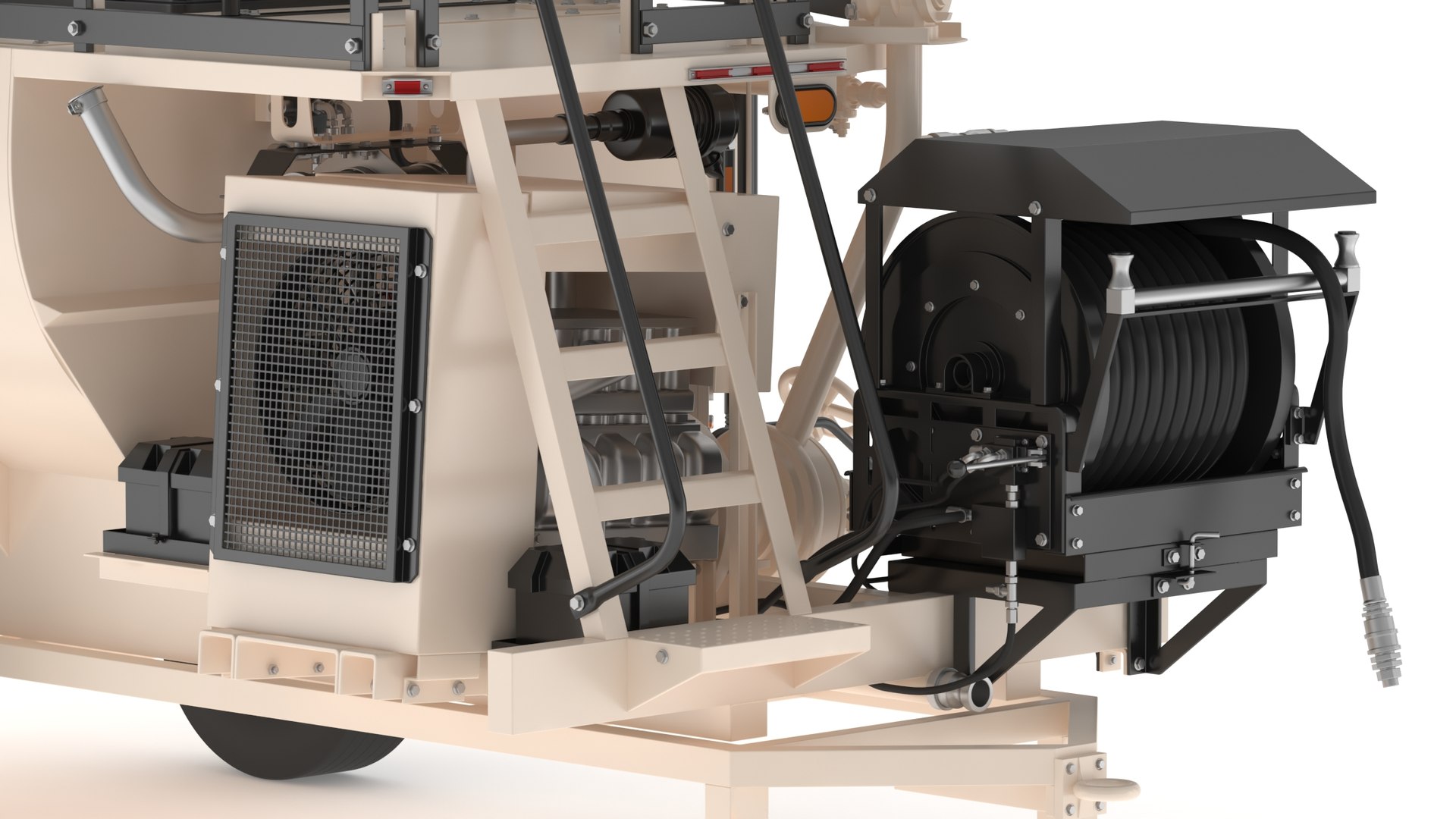 3D FINN T170 Hydroseeder - TurboSquid 2372310