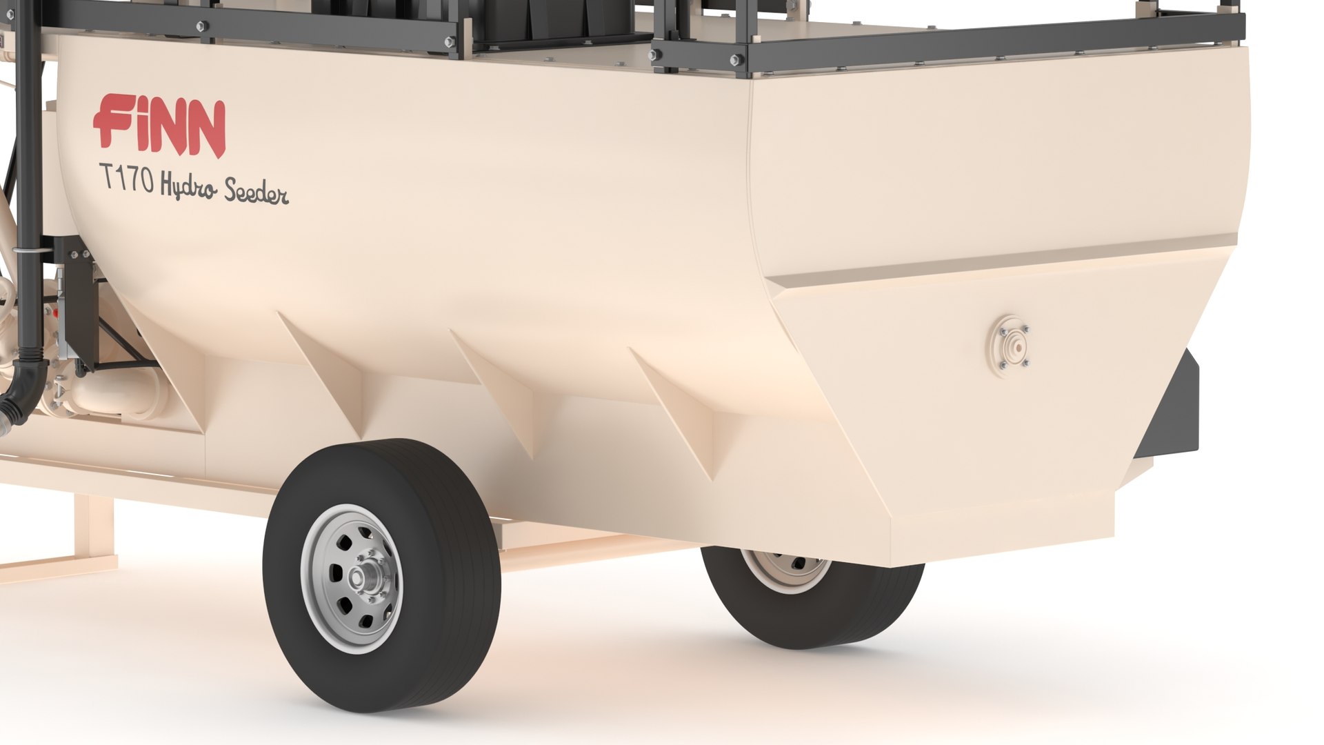 3D FINN T170 Hydroseeder - TurboSquid 2372310