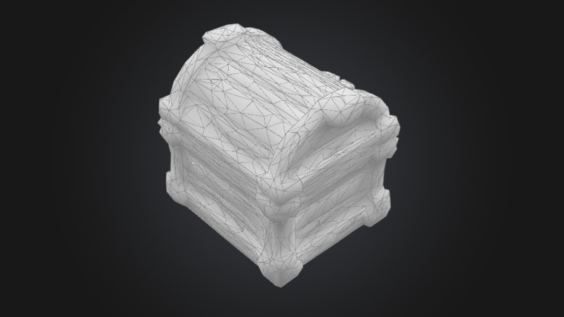 Stylized Game Ready Treasure Chest 3K Triangles Low Poly FBX OBJ BLEND ...