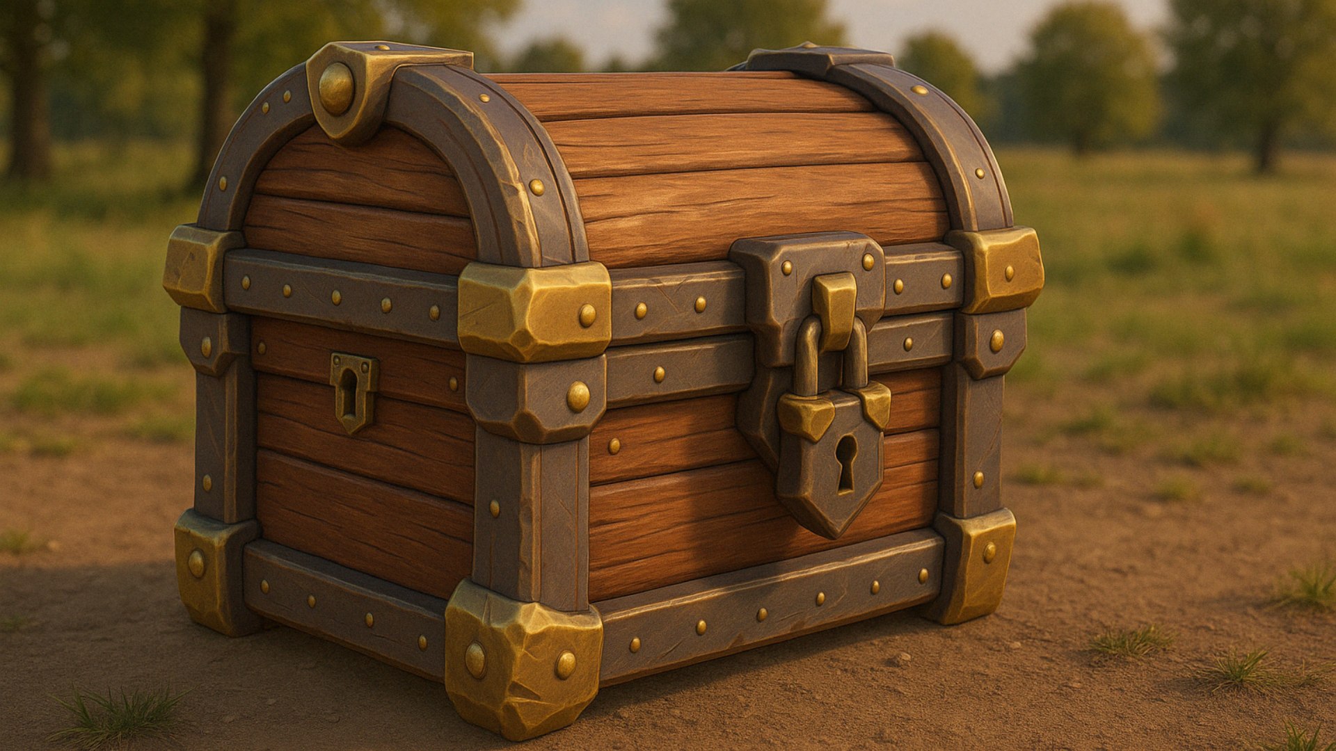 Stylized Game Ready Treasure Chest 3K Triangles Low Poly FBX OBJ BLEND ...