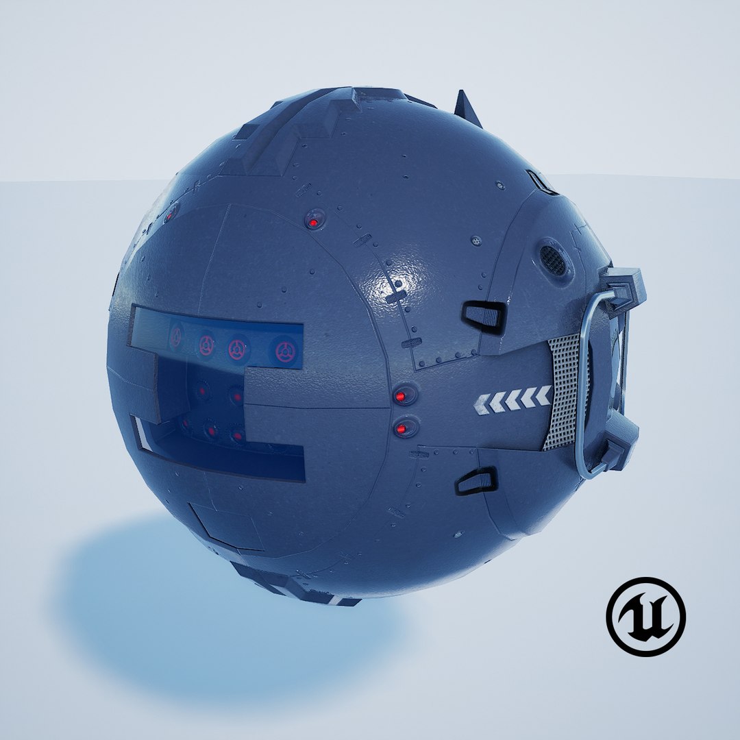 Robot Ball 3D Model - TurboSquid 1580438