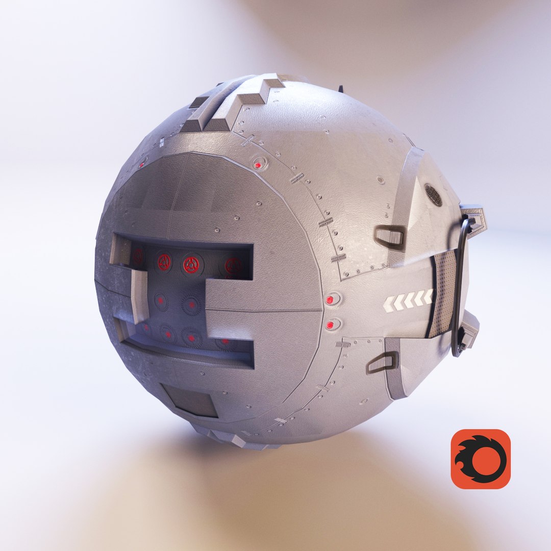 Robot Ball 3D Model - TurboSquid 1580438