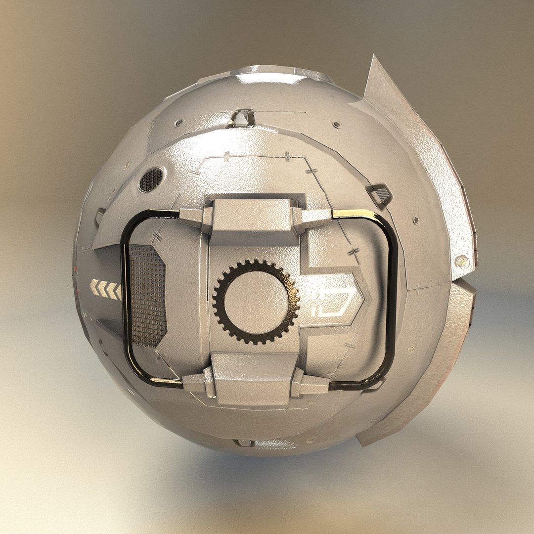 Robot Ball 3D Model - TurboSquid 1580438