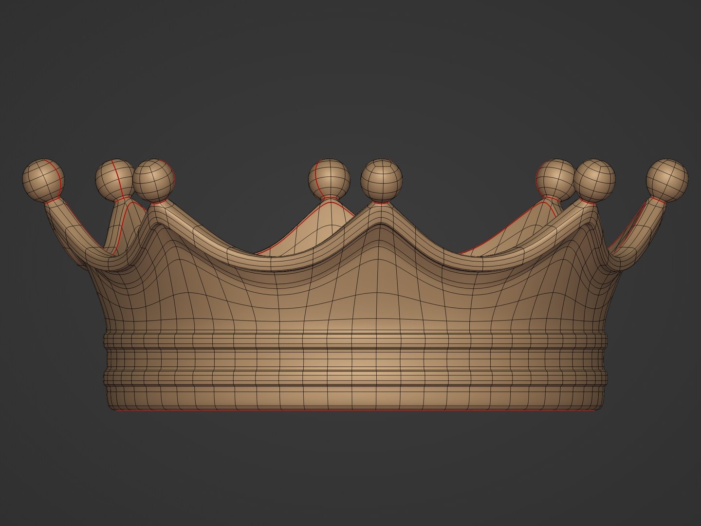 Royal Crown 3D Model - TurboSquid 2099066