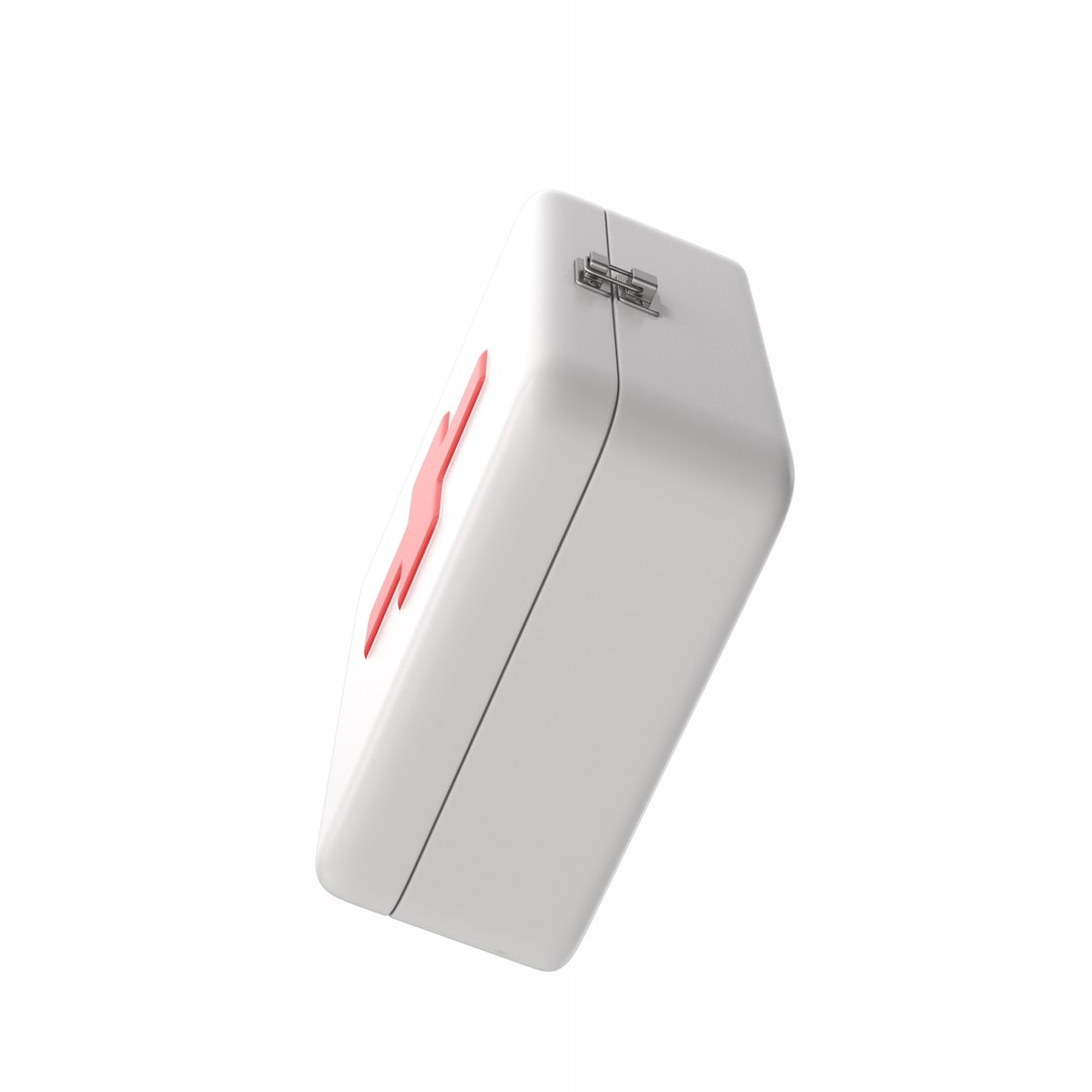 3D Wall Mount First Aid Kit - TurboSquid 2179844