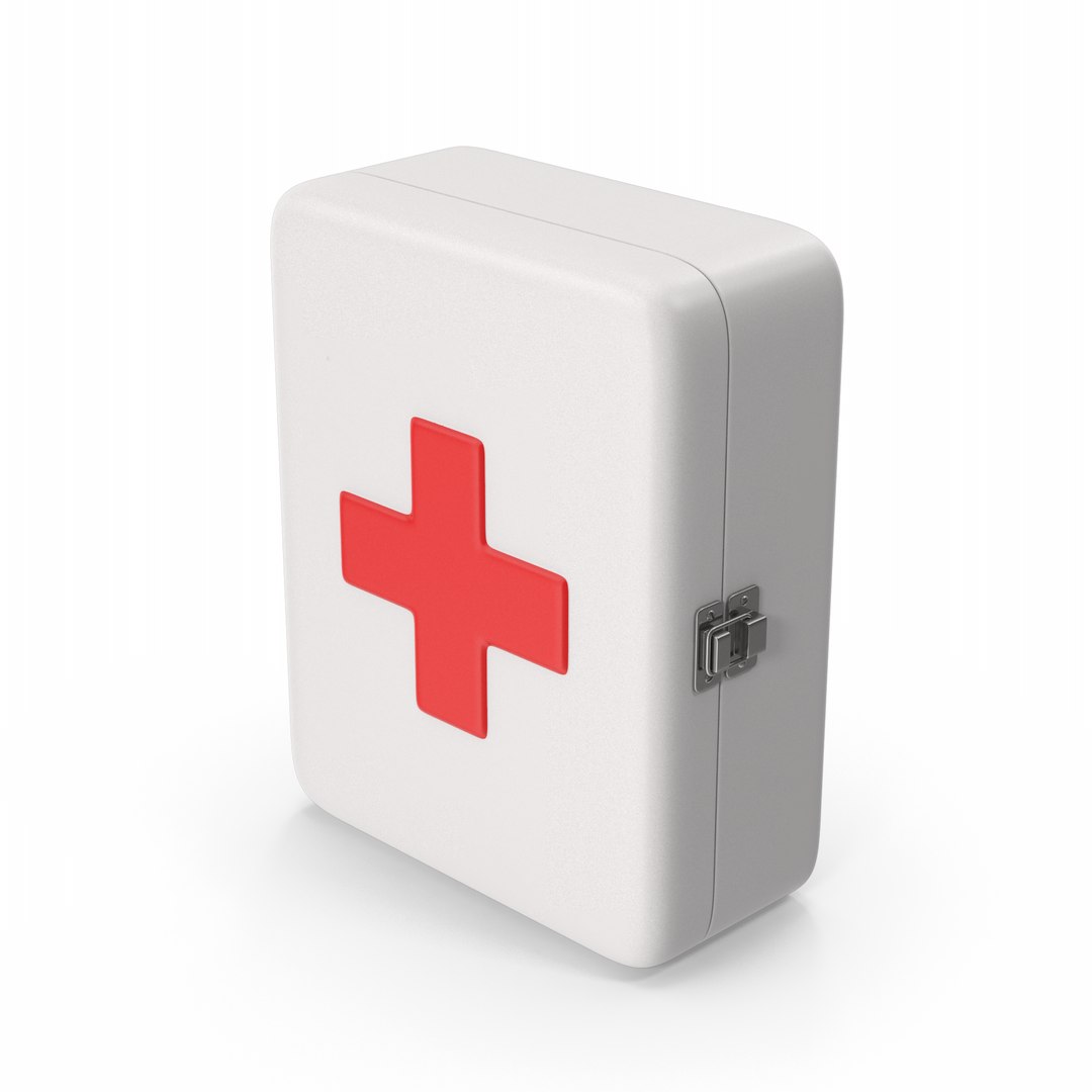 3D Wall Mount First Aid Kit - TurboSquid 2179844