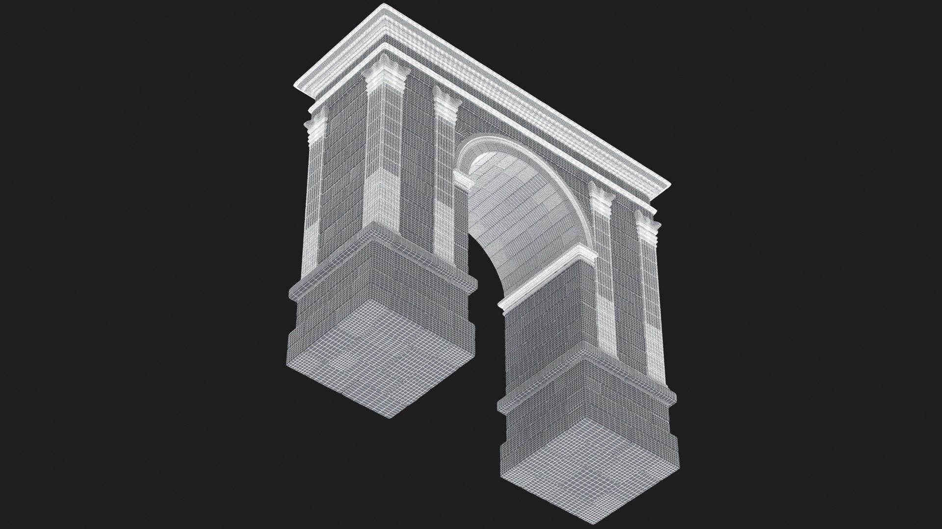 3D Model Realistic Arc Bera - TurboSquid 1571648