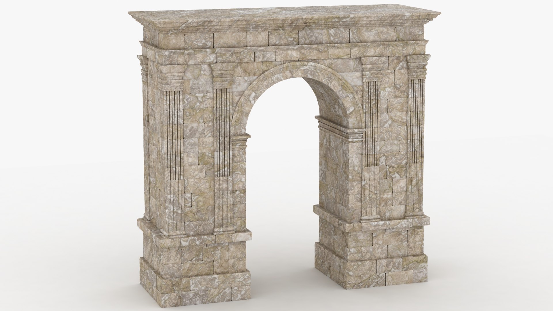 3D Model Realistic Arc Bera - TurboSquid 1571648