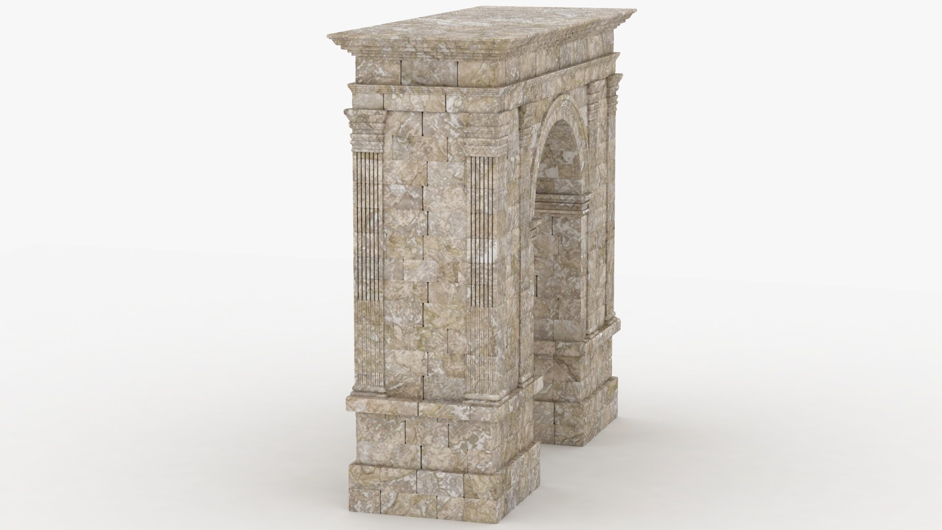 3D Model Realistic Arc Bera - TurboSquid 1571648