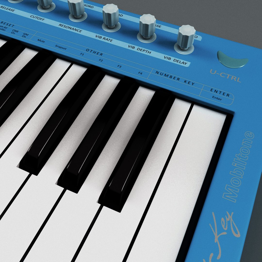 3d Usb Midi Keyboard U-key Model