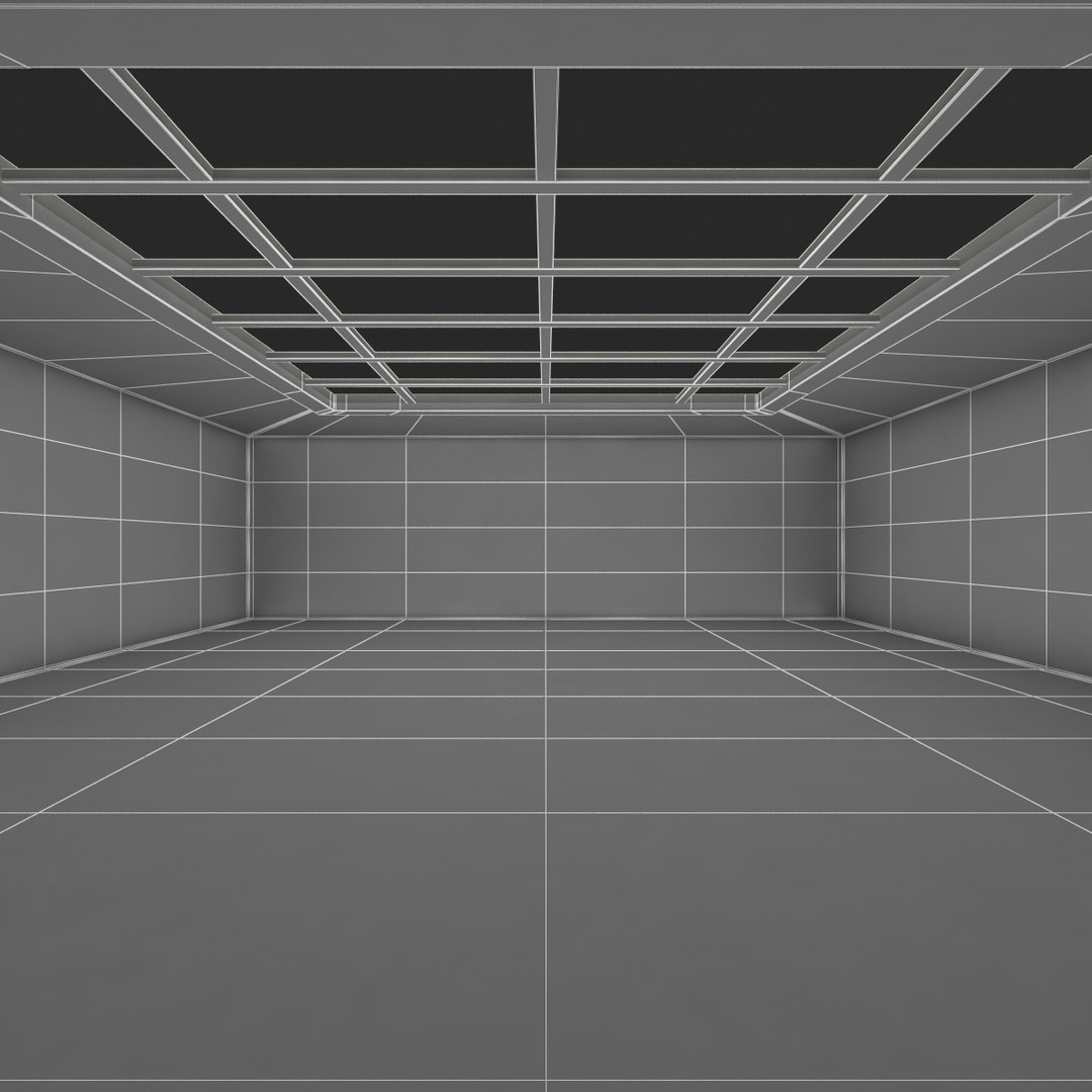 Showroom Room 3d Model