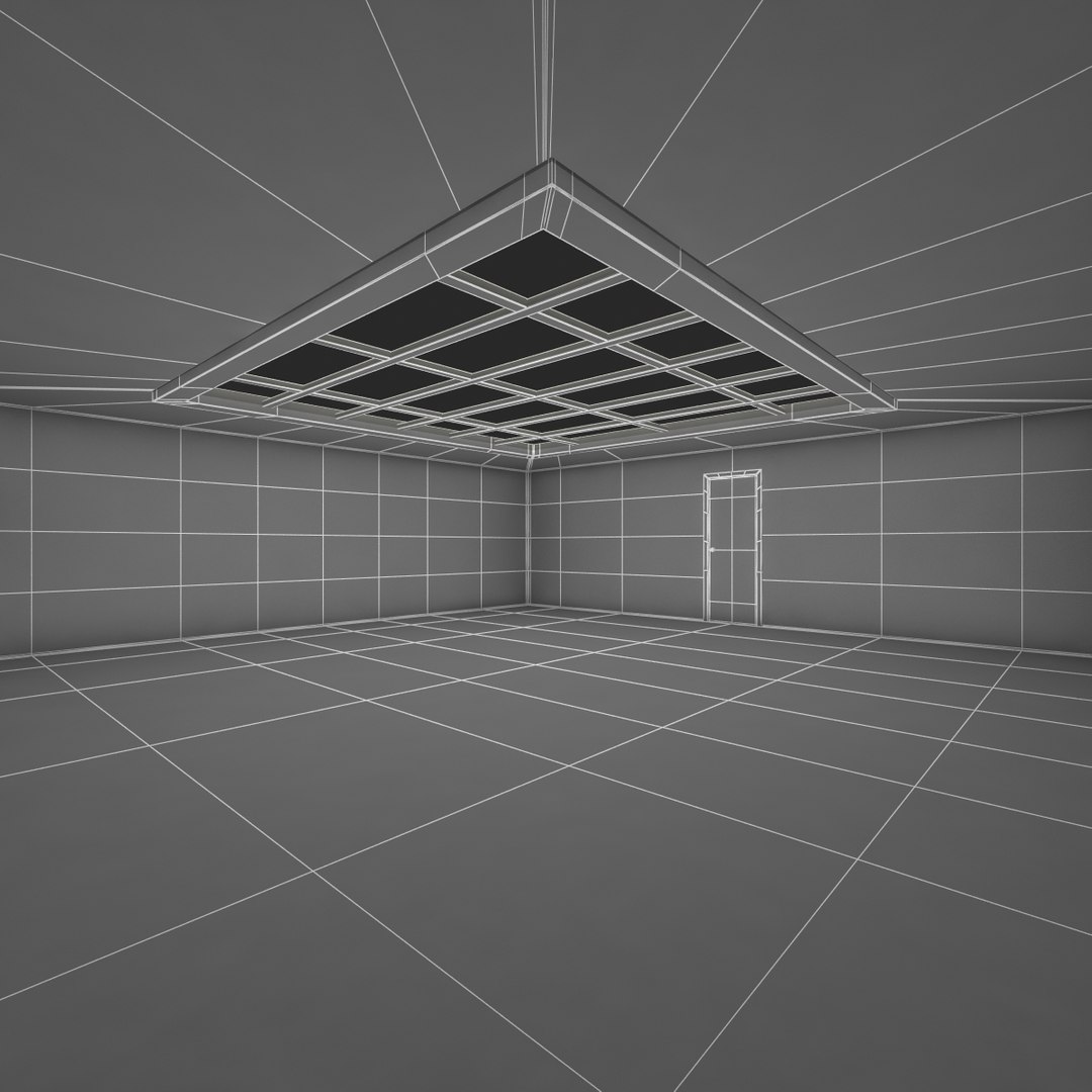 Showroom Room 3d Model