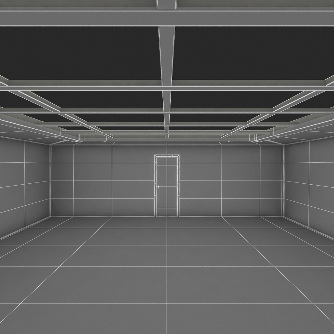 Showroom Room 3d Model