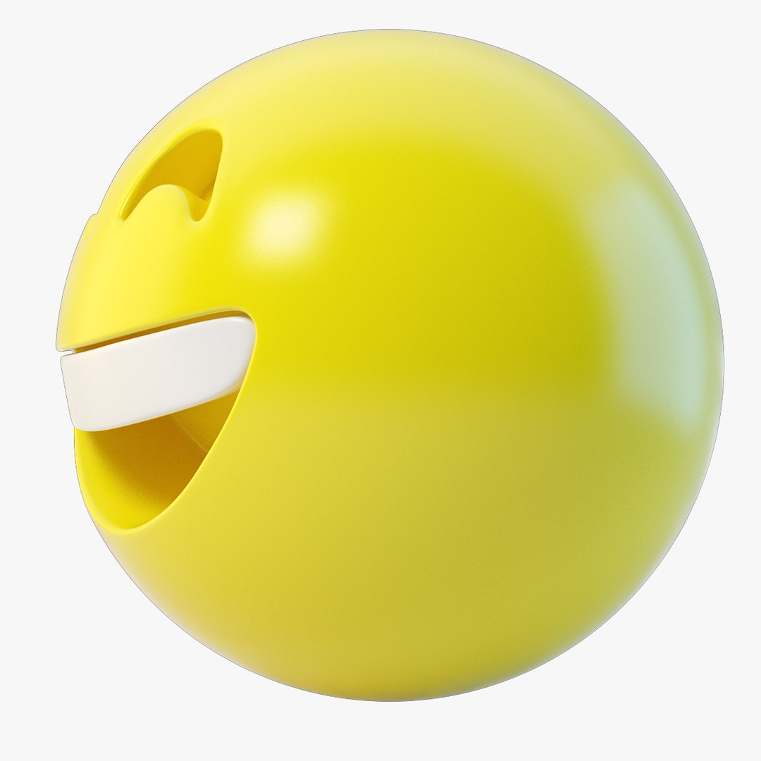 Emoji happy 3D - TurboSquid 1301247