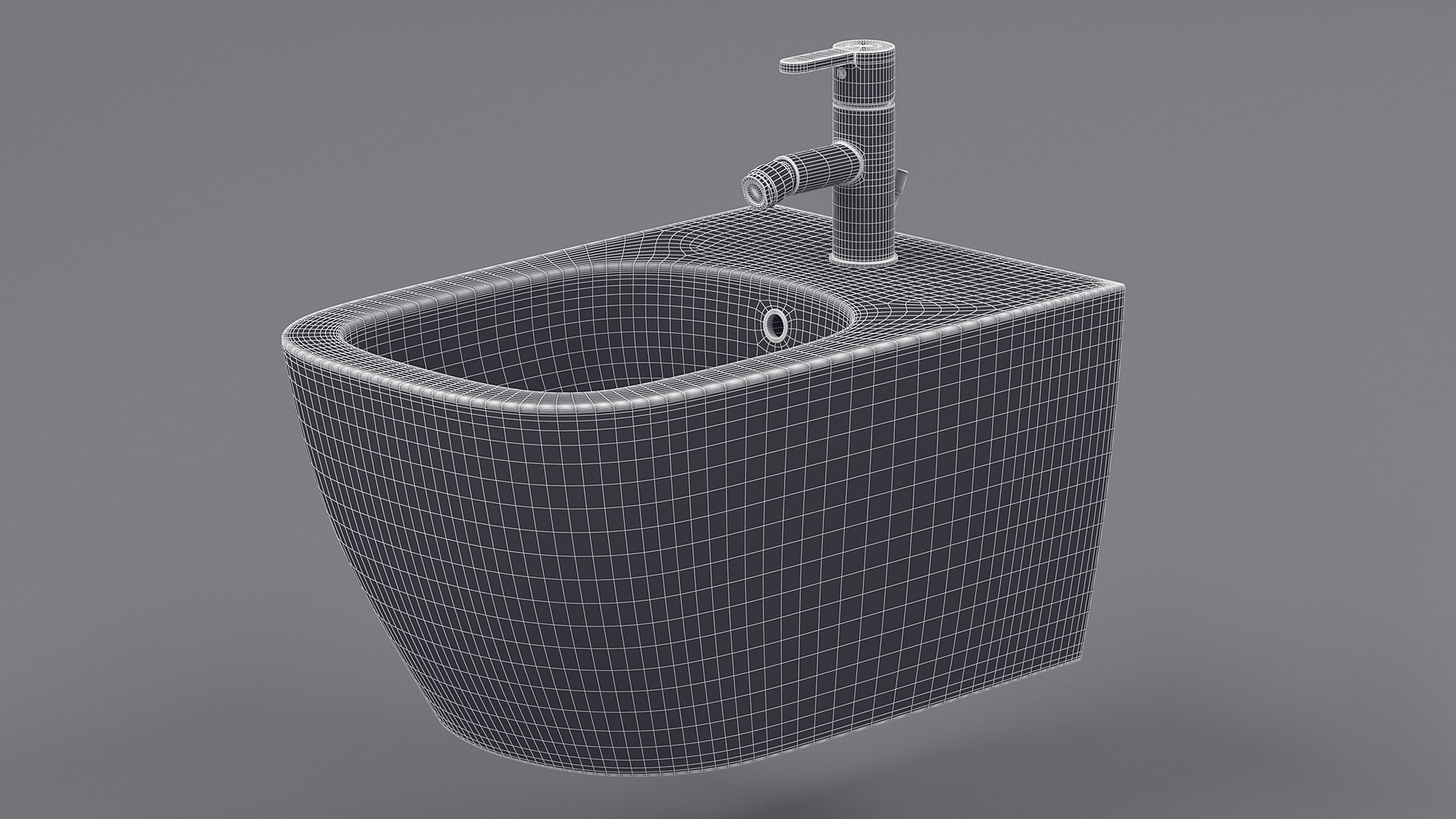 3D Handing Bidet - TurboSquid 1514120